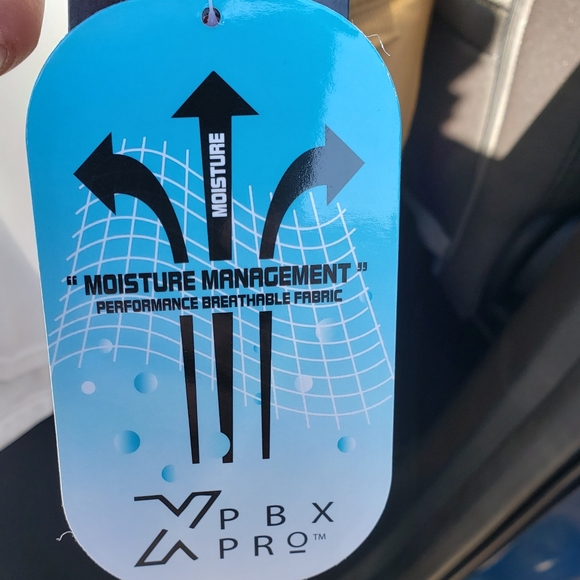 X PBX PRO | Shirts | New Pbx Pro Polo Golf Shirt Size Lg White | Poshmark